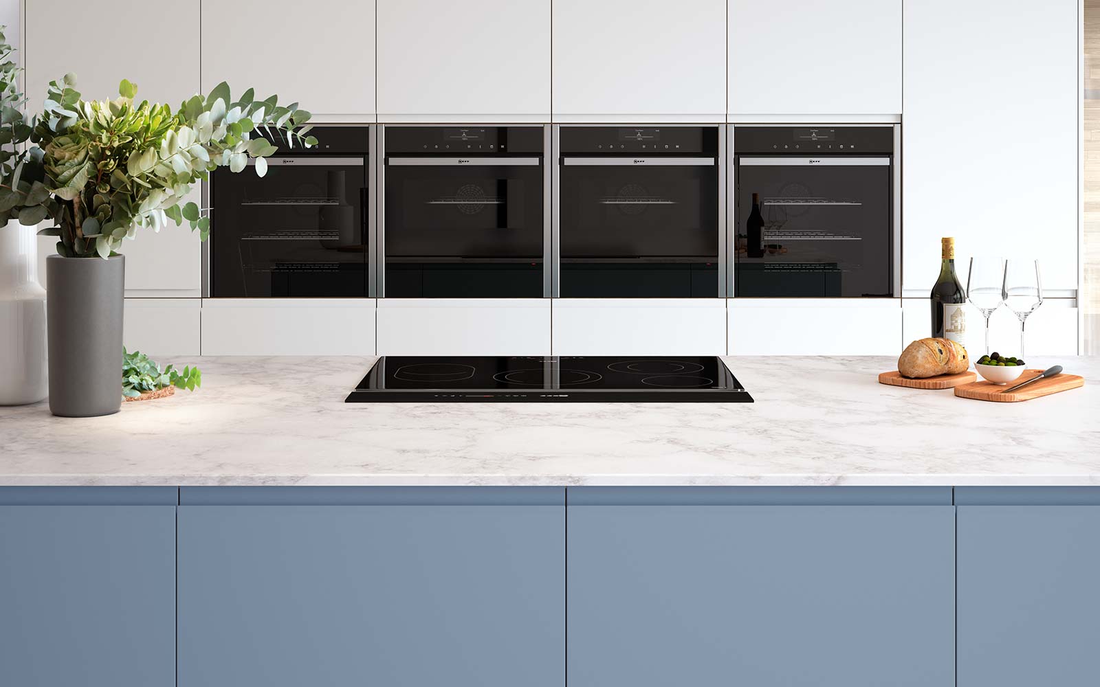 Roma | Silk Handleless Kitchen | Sigma 3 Kitchens