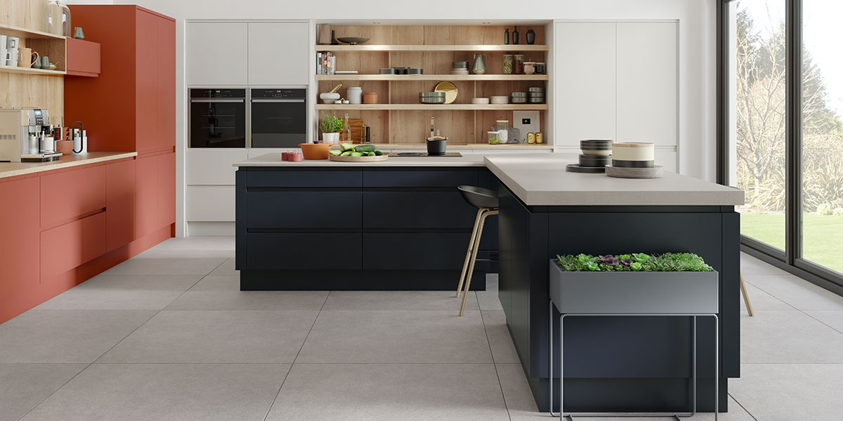 Roma | Silk Handleless Kitchen | Sigma 3 Kitchens